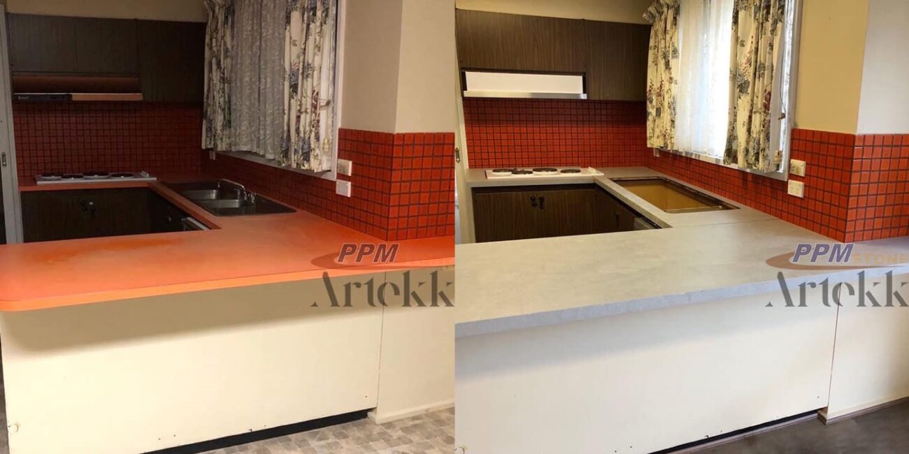 Benchtop Overlay On A Budget in Melbourne – PPMStone The Stone Importer